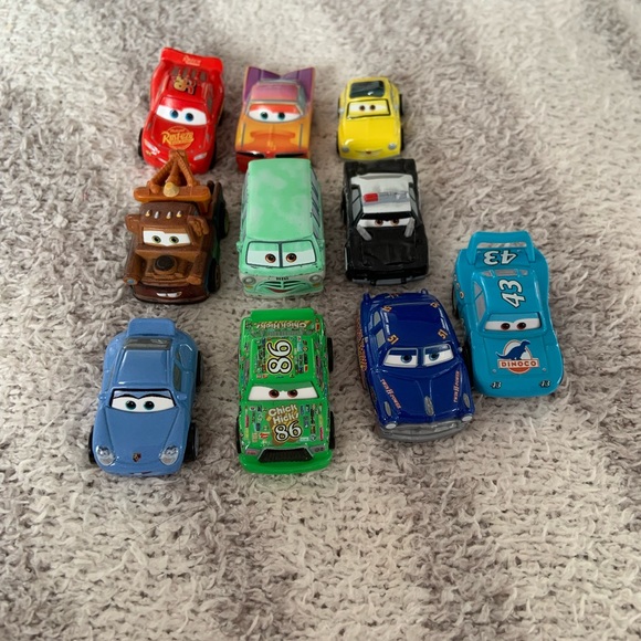 Disney | Toys | Like New Lot Of Disney Cars Minis | Poshmark